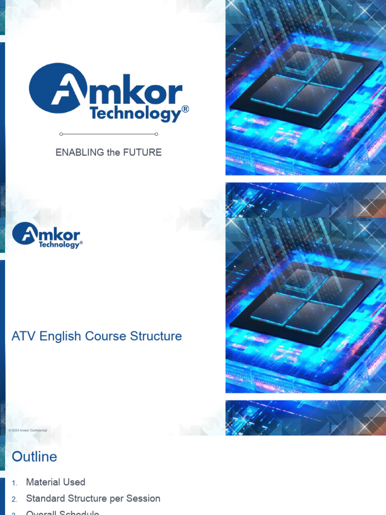 ATV English Course Structure | PDF | Teaching | Learning