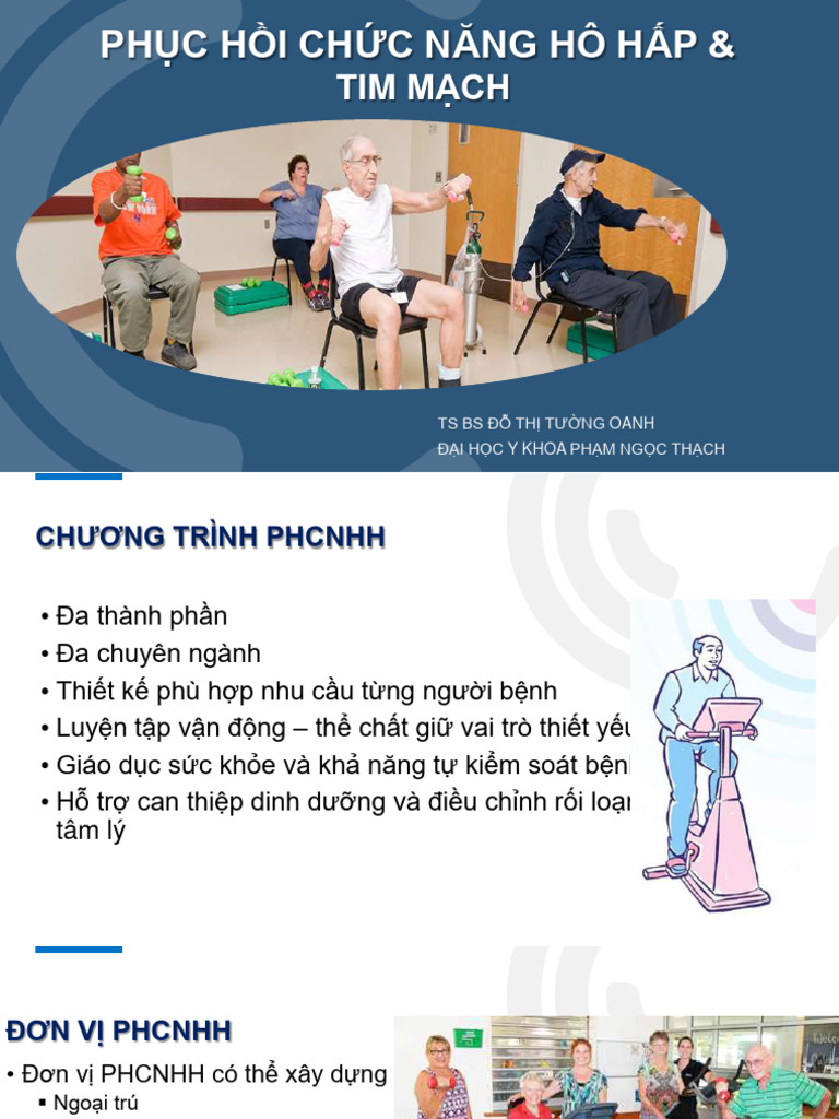 Ts Oanh - PHCN Ho Hap - Tim Mach | PDF