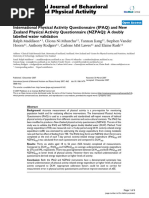2003 Craig Et Al - International Physical Activity Questionnaire - 12 Country Reliability and ...