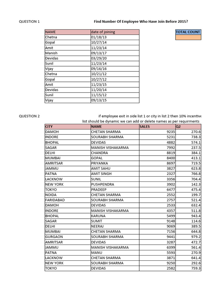 25 Question For Interview | PDF