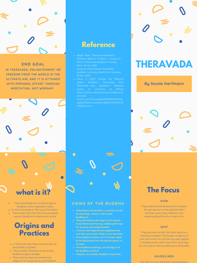 Yellow and Blue Modern Art Festival Pamphlet Trifold Brochure | PDF ...