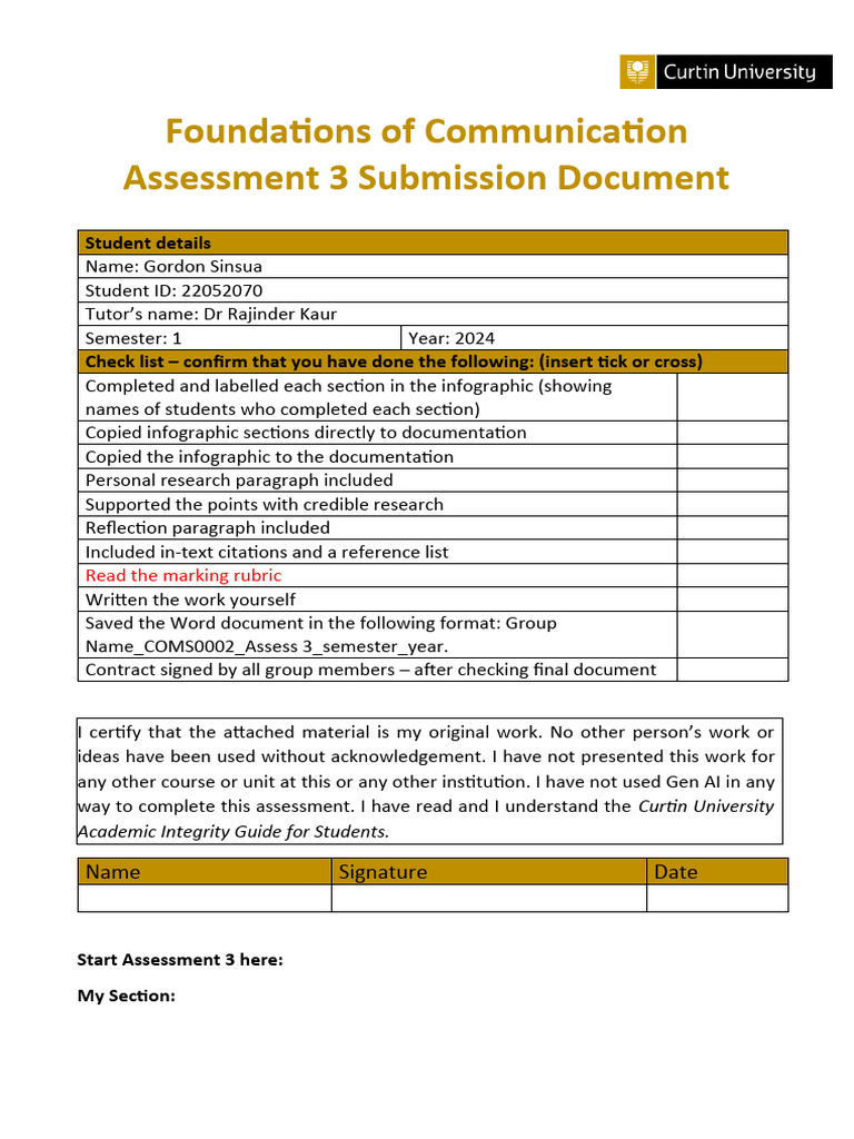 COMS0002 Assess 3 Submission Document 2024 | PDF | Hunger | Environment