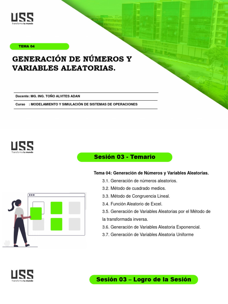Semana 04 - TIPOS DE DISTRIBUCION DE VARIABLES ALEATORIAS | PDF | Función de densidad de ...