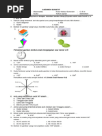 Soal Matematika Kelas 5 SD Bab 7 Sifat Bangun Datar Dan Bangun Ruang Dan Kunci Jawaban | PDF ...