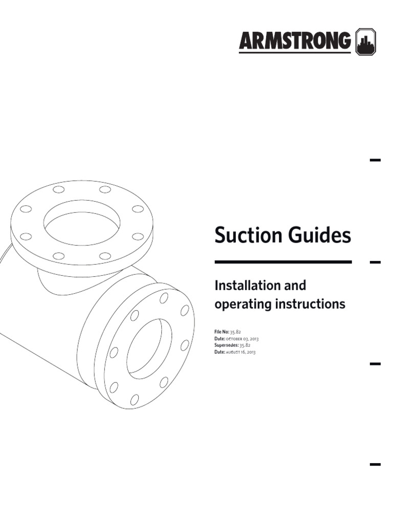 Manual Segundo Suction Guide | Download Free PDF | Pump | Pipe (Fluid ...