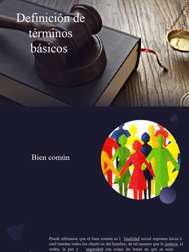 Definición de Términos Básicos | PDF | Derechos | Estado (política)