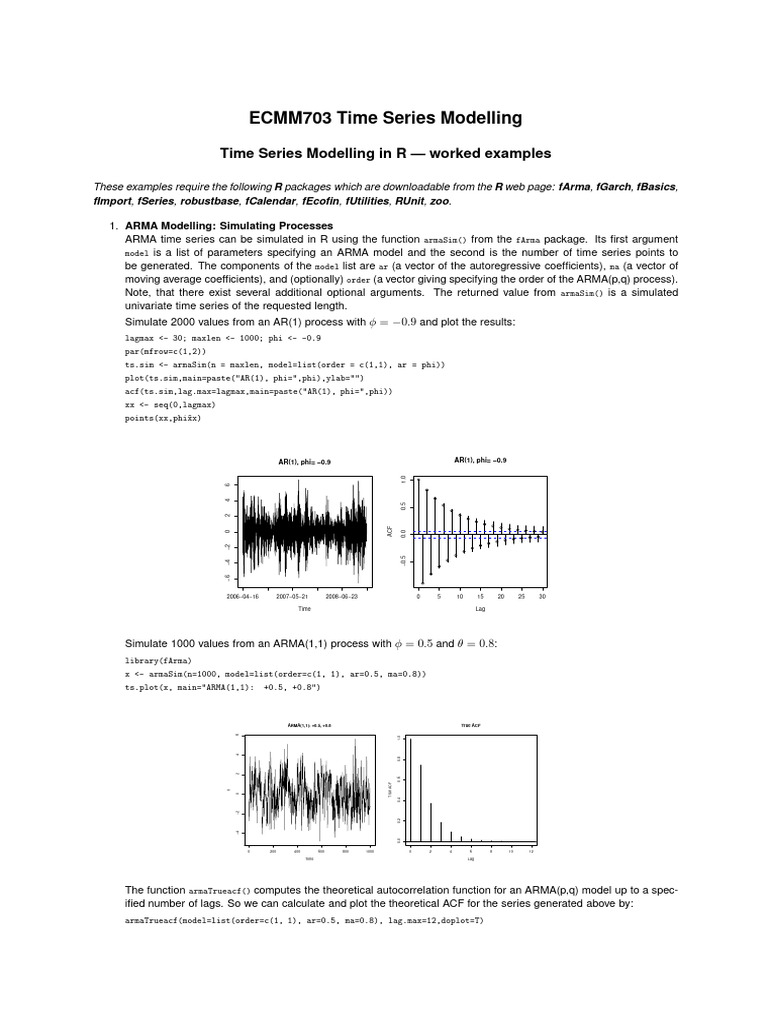 Timeseries Examples | Download Free PDF | Statistical Inference ...
