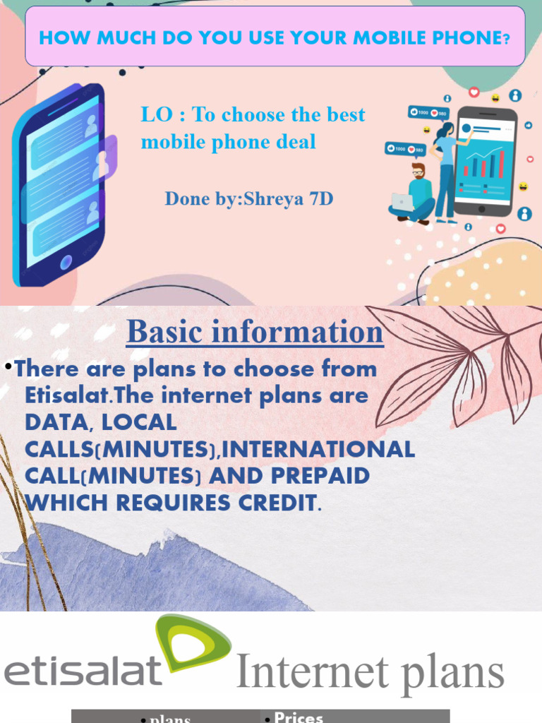 Maths | PDF | Prepaid Mobile Phone | Telephony Equipment