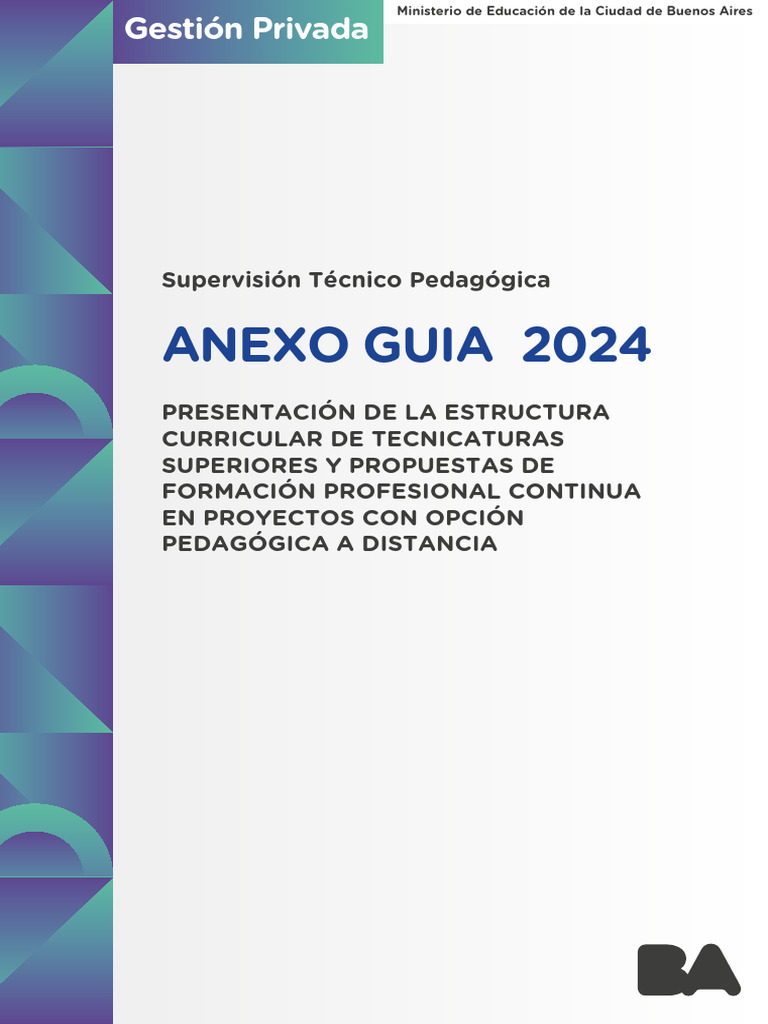 Anexo-Guia EAD 2024 | PDF | Enseñando | Modificación de comportamiento