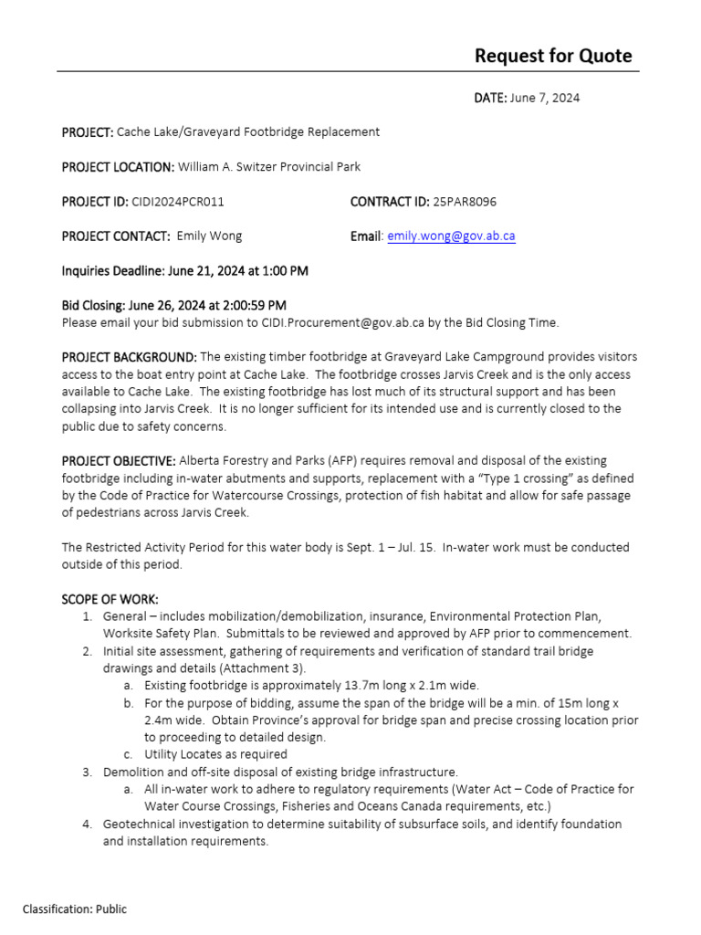 Waspp RFQ | PDF | Insurance | Occupational Safety And Health