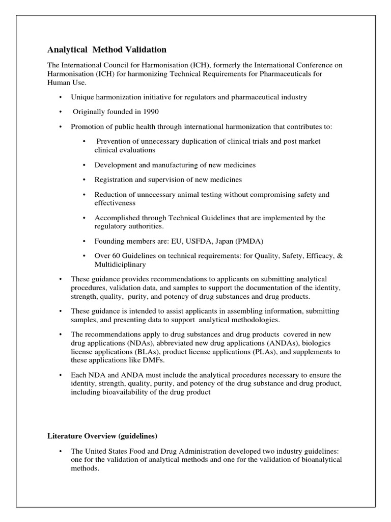 Analytical Method Validation | PDF | High Performance Liquid ...