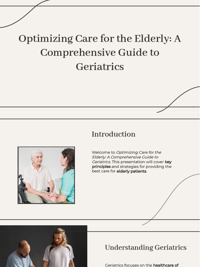 Slidesgo Optimizing Care for the Elderly a Comprehensive Guide to ...