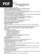 Bio00001 - Sinh Hoc Dai Cuong 1 | PDF