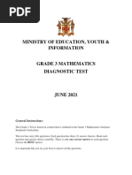 Grade 2 Math Diagnostic Test 2023 - 2024 | PDF