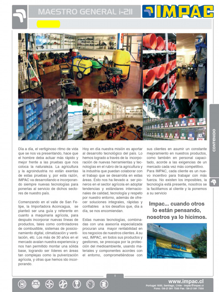 Impac | PDF | Sistema de Posicionamiento Global | Memoria USB