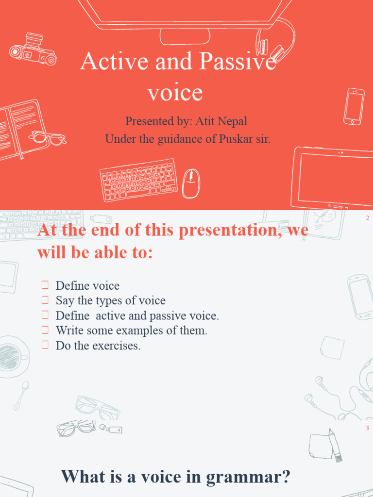 Grammar Voice for Students | PDF
