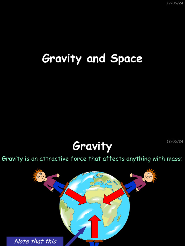 Gravity and Space Depends | PDF | Gravity | Orbit