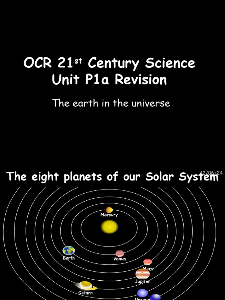 OCR 21 Century Science Unit P1a Revision | PDF | Plate Tectonics ...