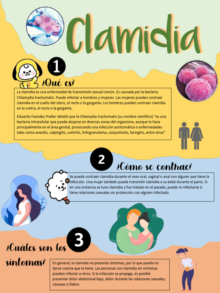 Infografía Clamidia | PDF | Enfermedades y trastornos | Salud pública