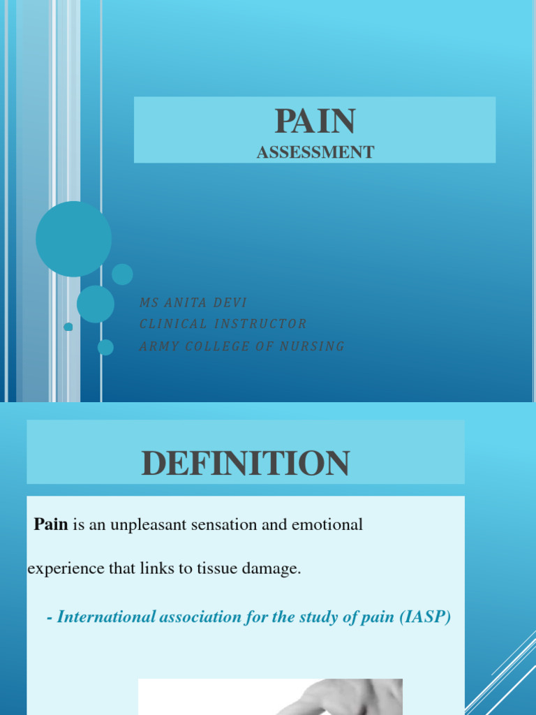 Unit 3.3 - Ahn - Pain | PDF | Pain | Health Sciences