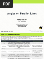 Angles in Parallel Lines pdf1 | PDF | Angle | Elementary Geometry