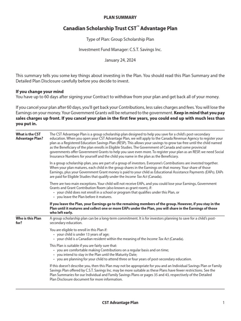 2024 Plan Summary | PDF | Taxes | Economies