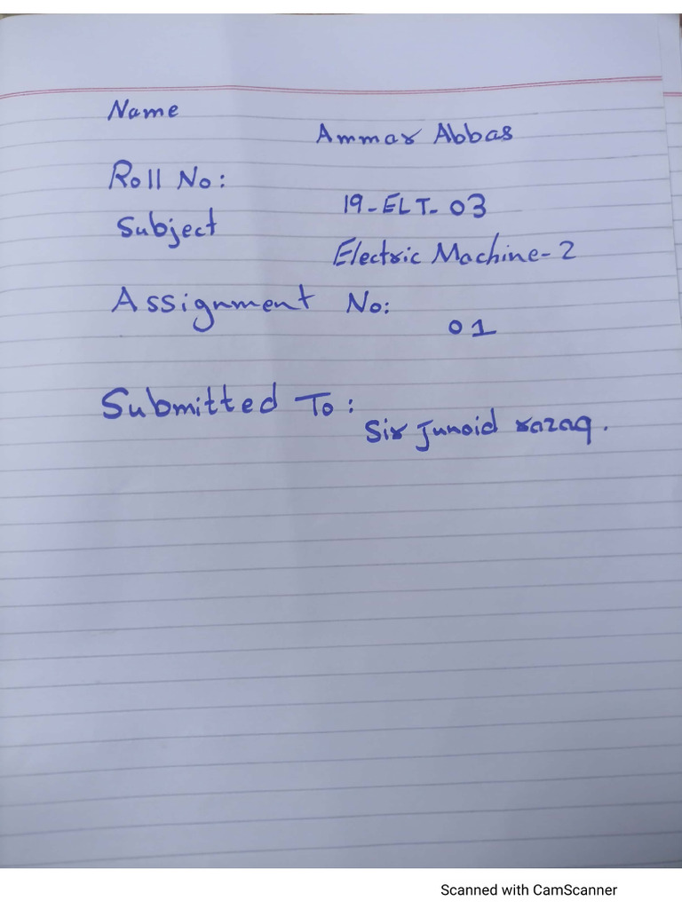 19 - Elt - 03 Ammar Abbas Assignment No.1 | PDF