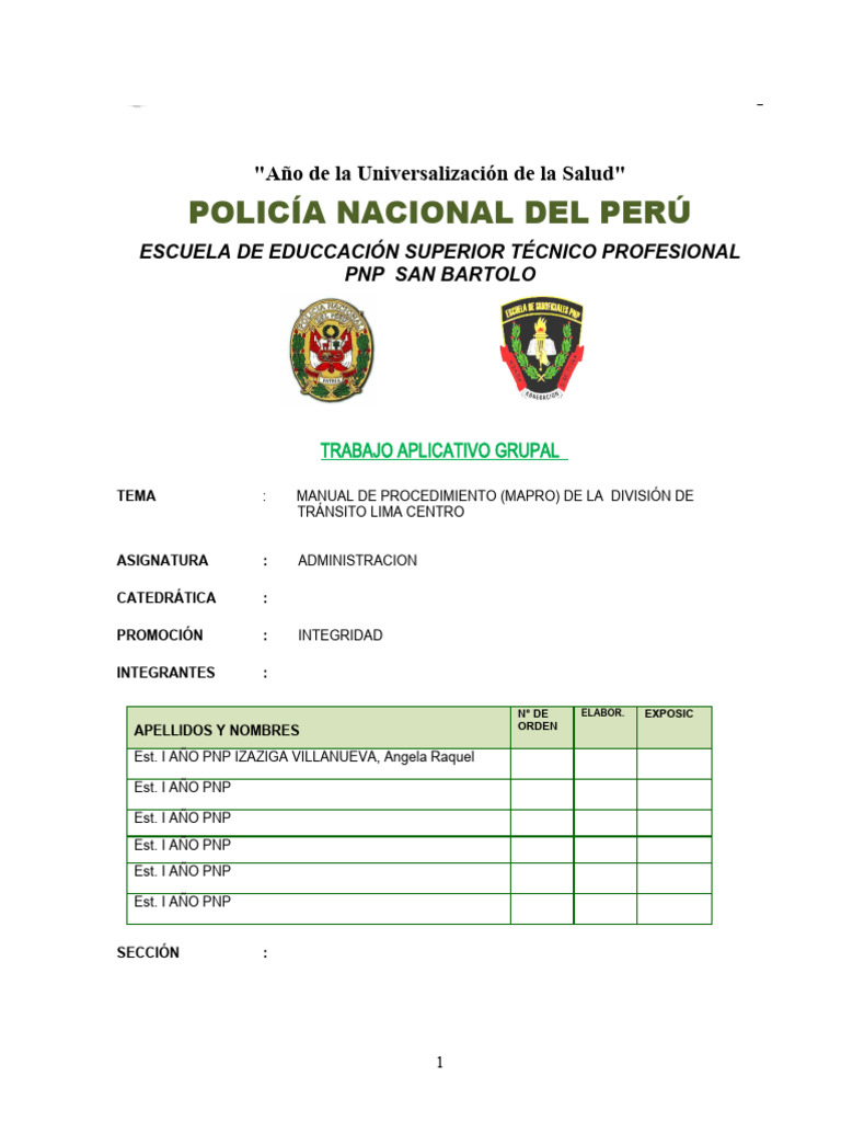 Manual Transito PNP Division de Transito. Quemar. | PDF | Policía | Tráfico