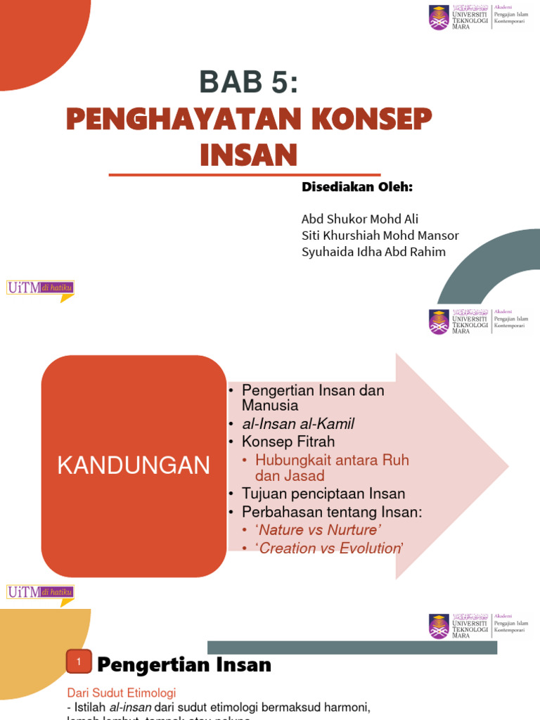 Bab 3 - Penghayatan Konsep Insan | PDF