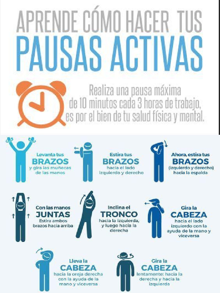 Campaña de Ejercicios Pausas Activas | PDF