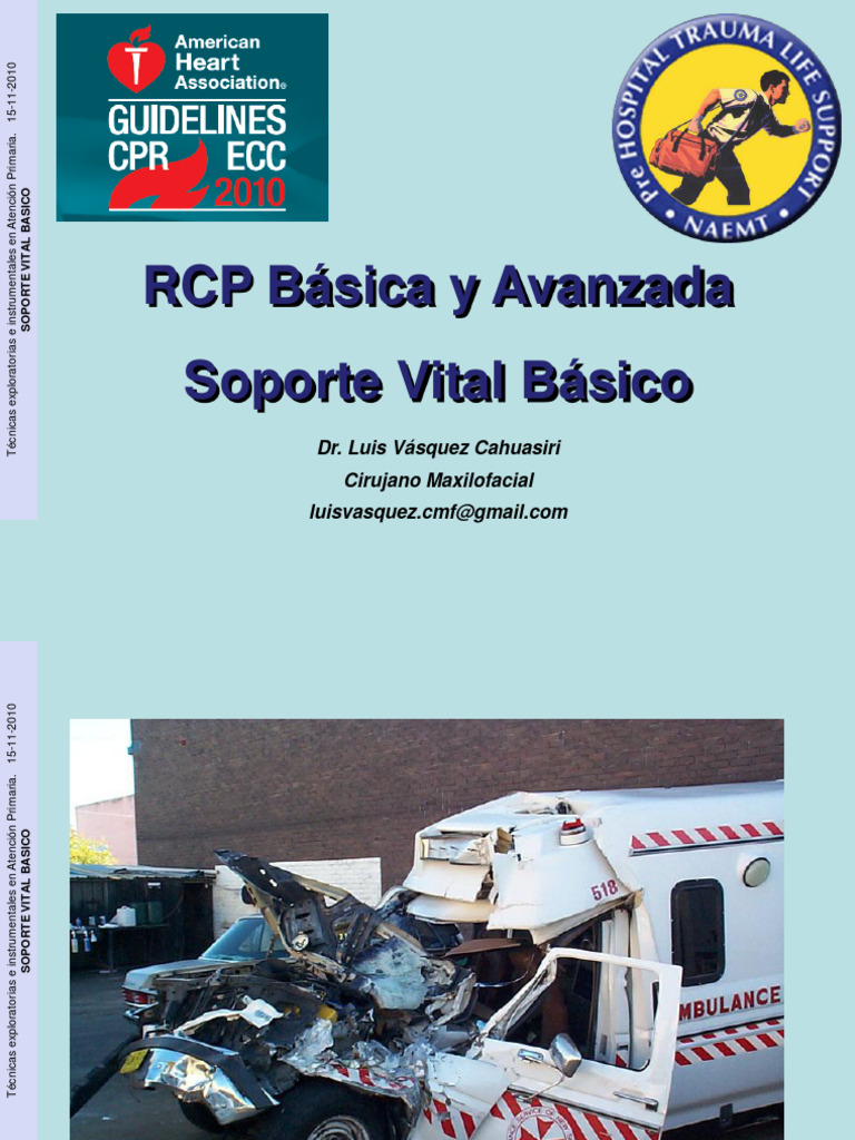 RCP Basica y Avanzado | Descargar gratis PDF | Reanimación cardiopulmonar | Medicina