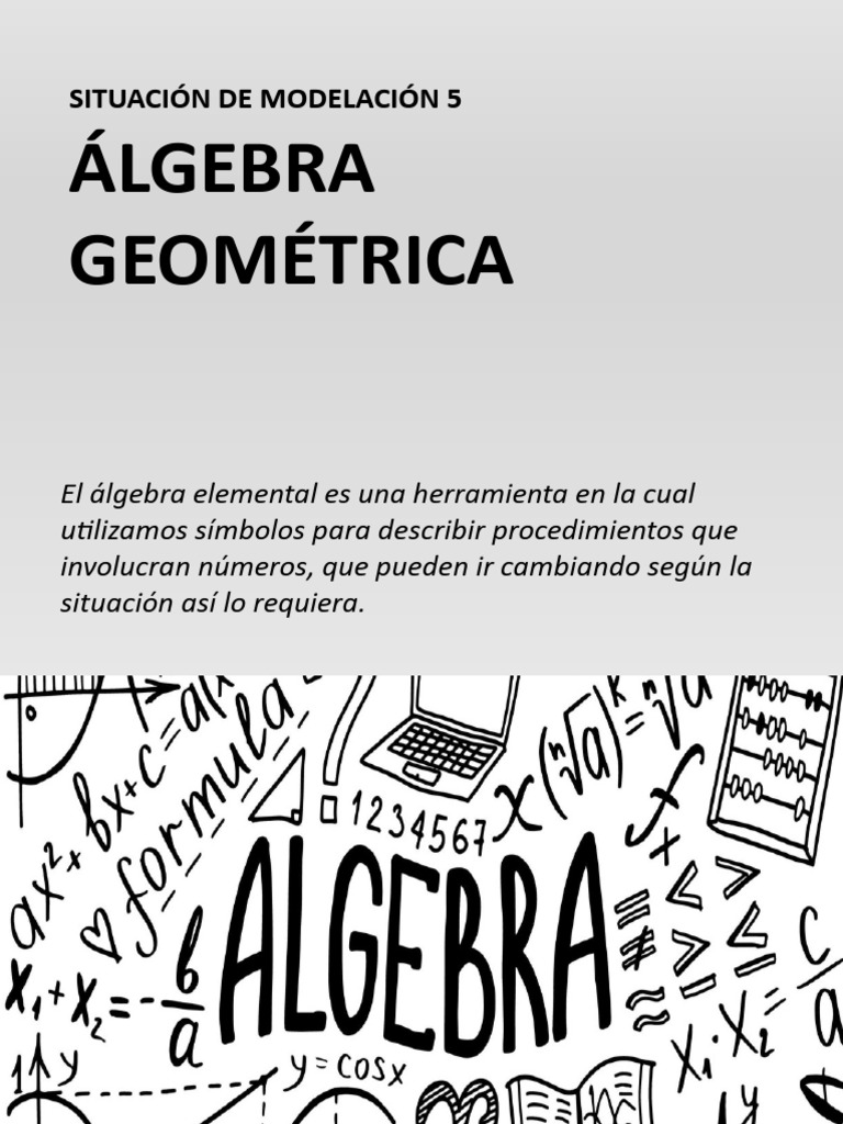 MTAE02 O2024 U3 SM5 Algebra Geometrica | PDF