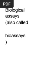 USP Bioassay Validation Guidelines | PDF | Assay | Statistics