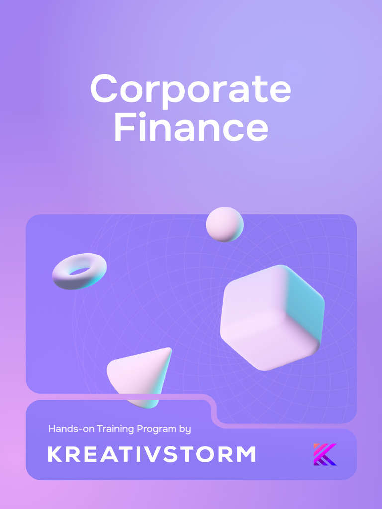 Hands-On Corporate Finance Training | PDF | Business | Economies