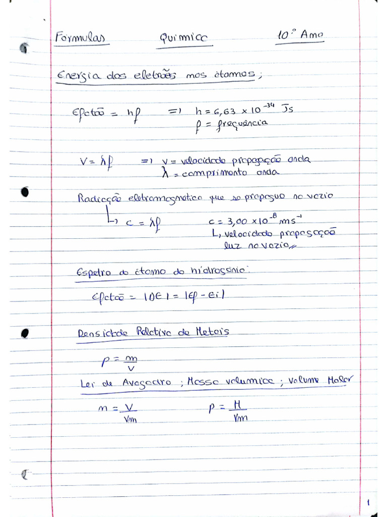 Formulário FQ | PDF