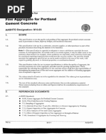 AASHTO & ASTM Standard Sieve Sizes | PDF | Concrete | Sand