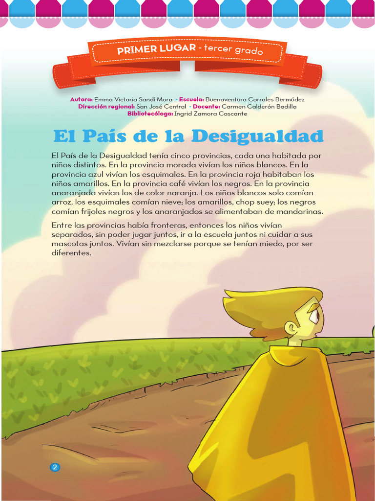 Cuento El Pais de La Desigualdad | PDF