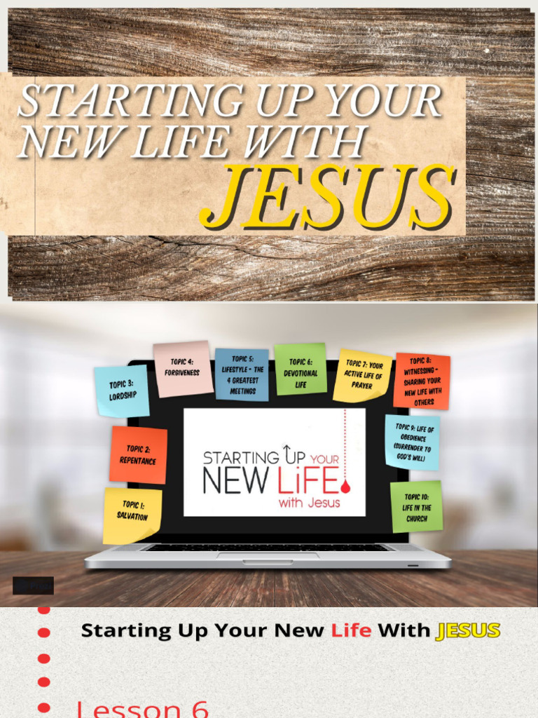 SUYNL Lesson 6 - Devotional Life | PDF