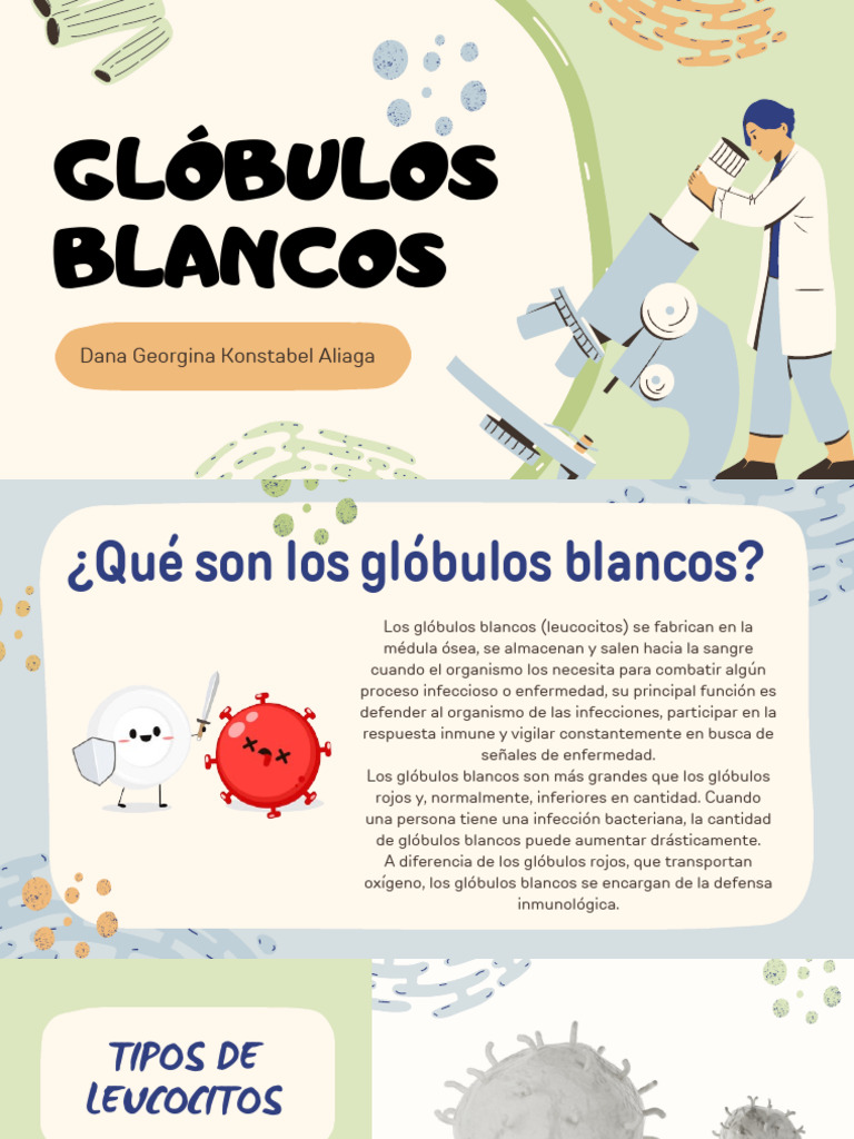 GLOBULOS BLANCOS (1) | PDF | Leucocito | Sistema inmune