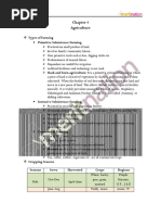 ? Class 10 Geography Chapter 4 - Agriculture | PDF | Agriculture | Crops