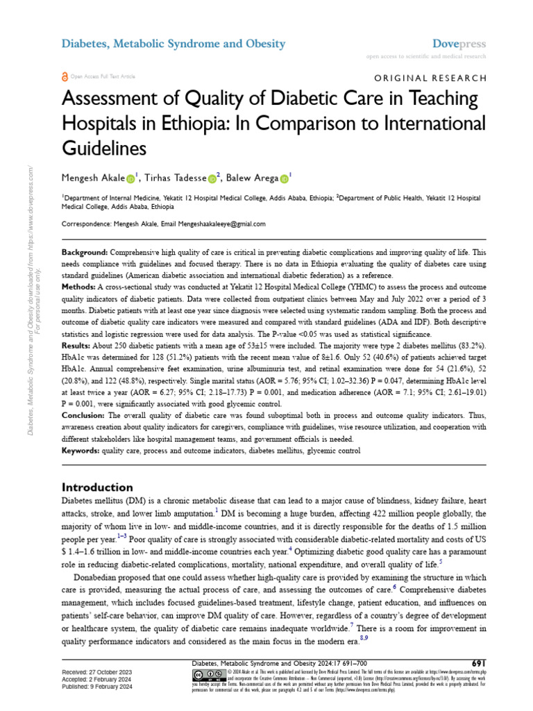 Diabetic Info Number 2 | Download Free PDF | Diabetes | Comorbidity