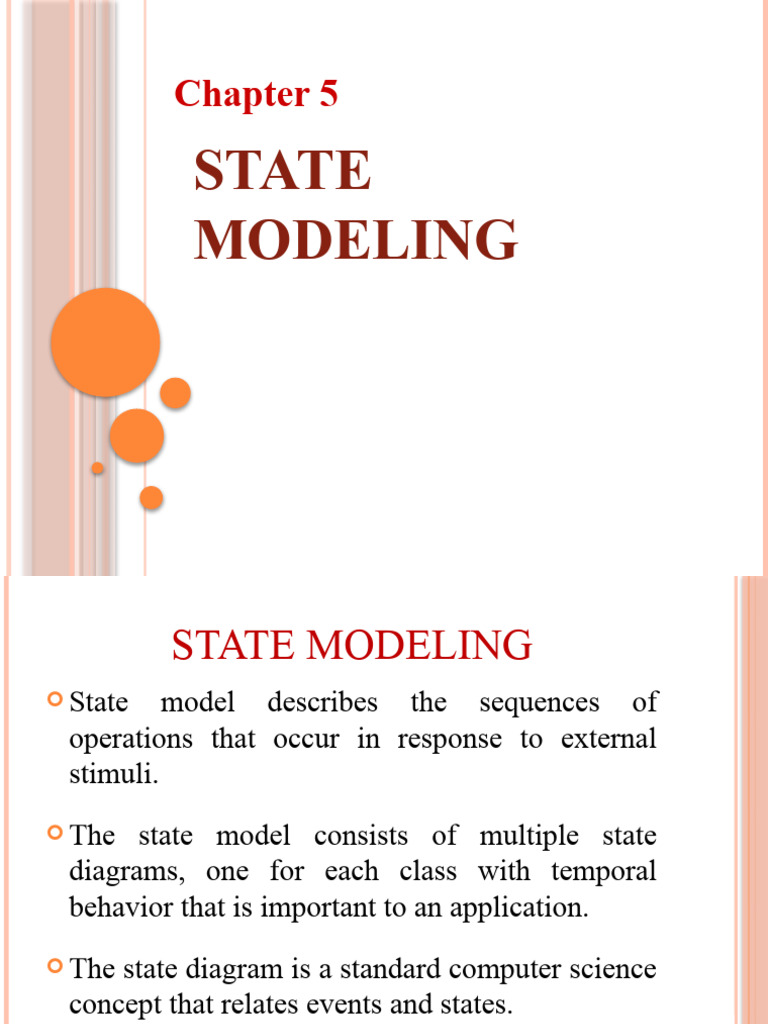Chapter 5-State Modeling | Download Free PDF | Computer Science | Computing