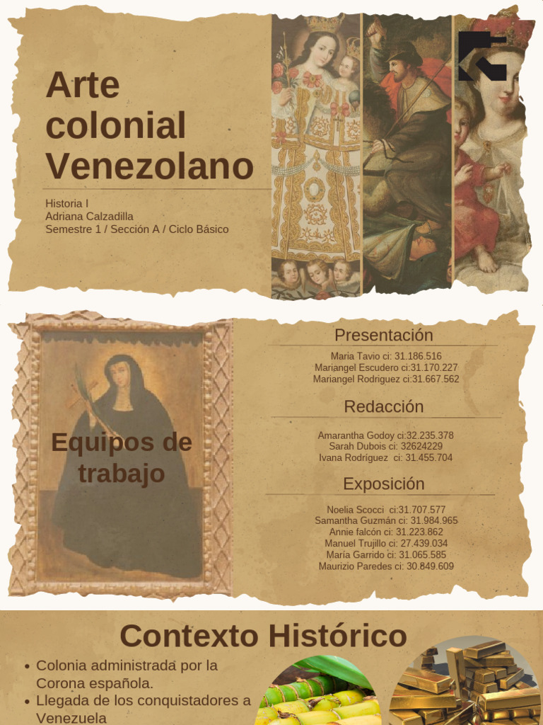 A - Arte Colonial Venezolano | PDF | Venezuela | Barroco