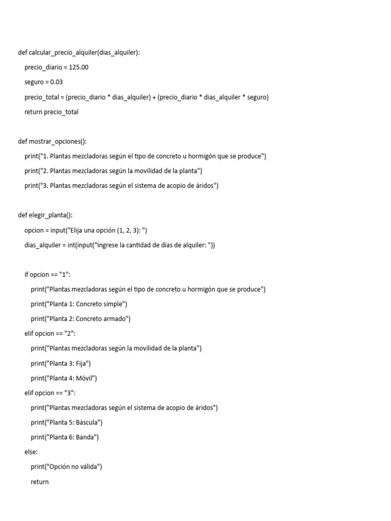 PROGRAMA EN PYTHON PLANTAS | PDF