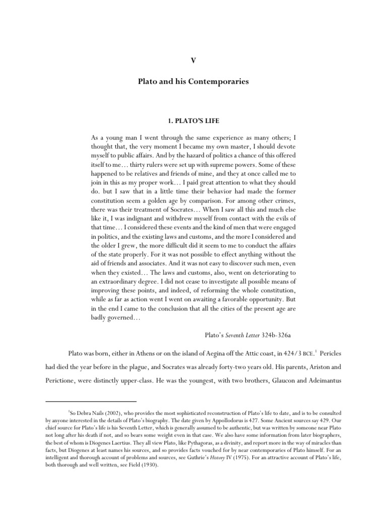 I 05 Plato Part | PDF | Socrates | Plato