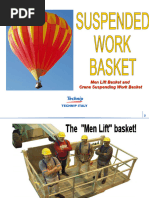 Man Basket Checklist | PDF | Crane (Machine) | Elevator
