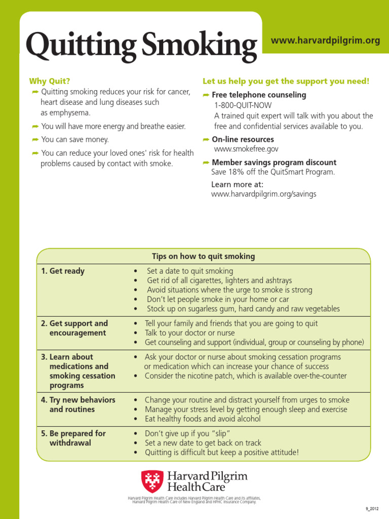 QUIT | PDF | Smoking Cessation | Tobacco Smoking