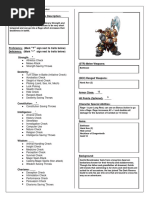 DND 5e Combat Flowchart | PDF | Tabletop Games | Entertainment