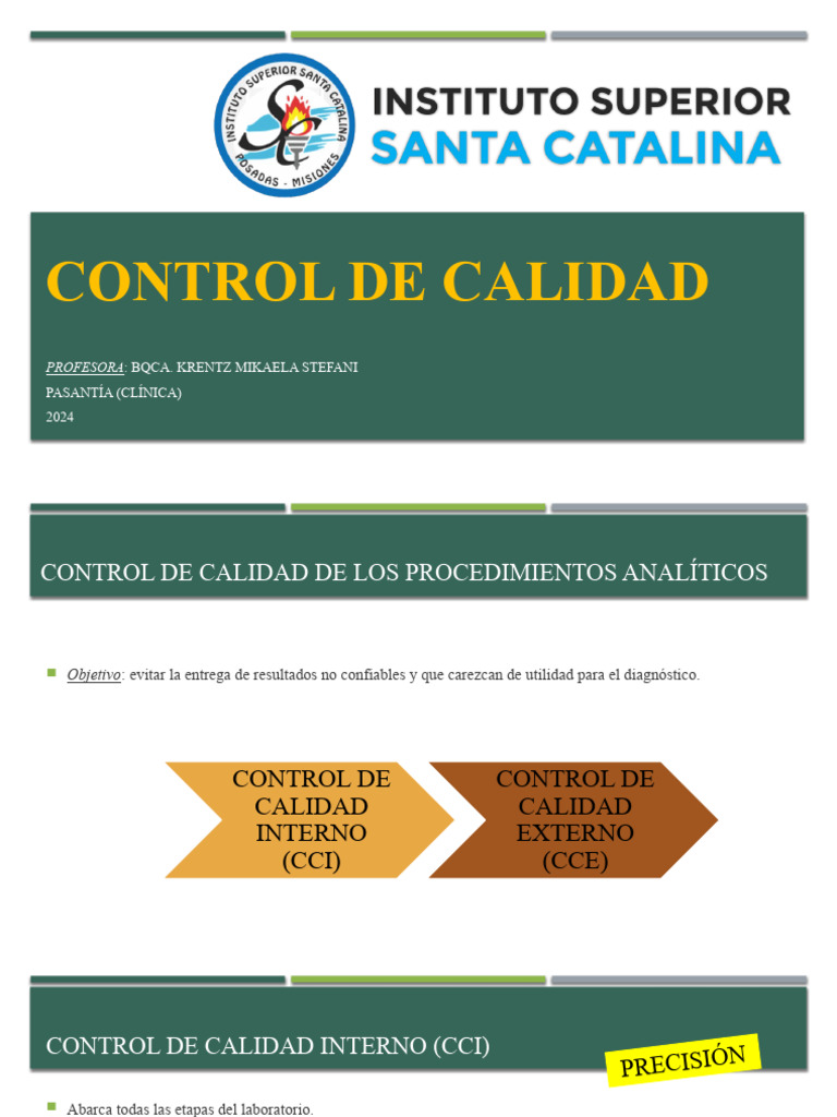 Control de Calidad | PDF | Sustrato (Química) | Enzima