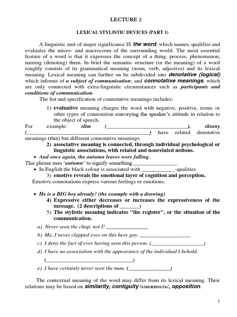 LEC_2_PHIL | PDF | Semantics | Metaphor